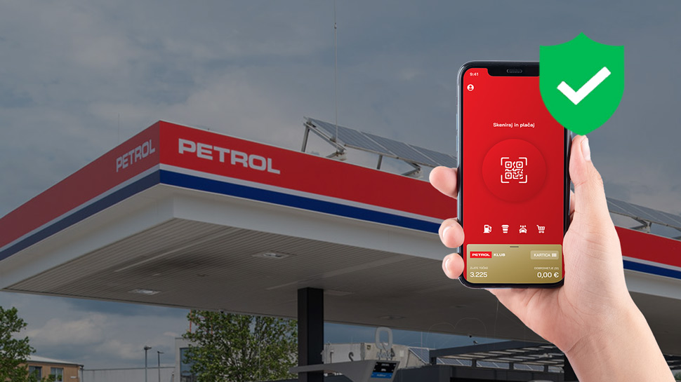 Vaši podatki so v mobilni aplikaciji Petrol GO na varnem | Petrol