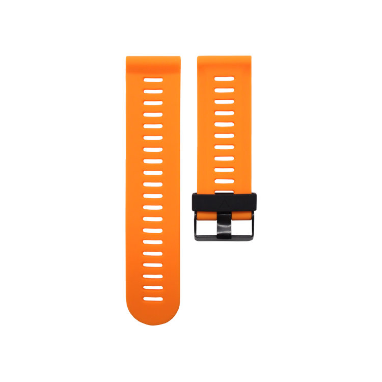 Silikonski pašček za Garmin Fenix 3 / 3 HR (26mm), oranžen | Petrol eShop